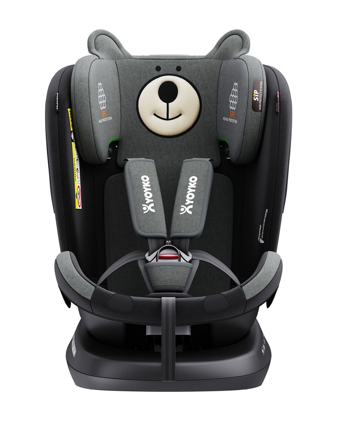 Yoyko Bear 360 ° Dönebilir Yatabilir 0-36 Kg Oto Koltuğu ISOFIX/SIP ...